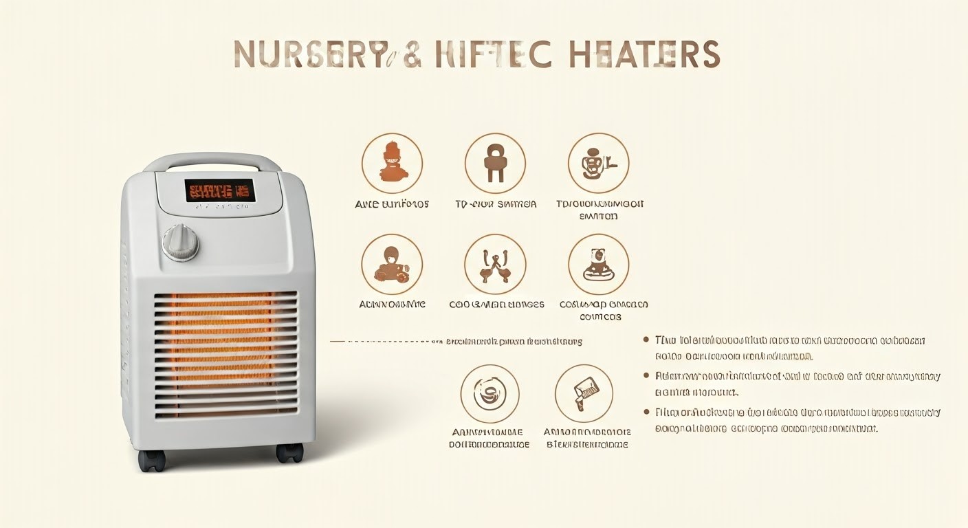 Dad's Guide: Safest Space Heaters for Nursery Essentials - Pro Baby Guide