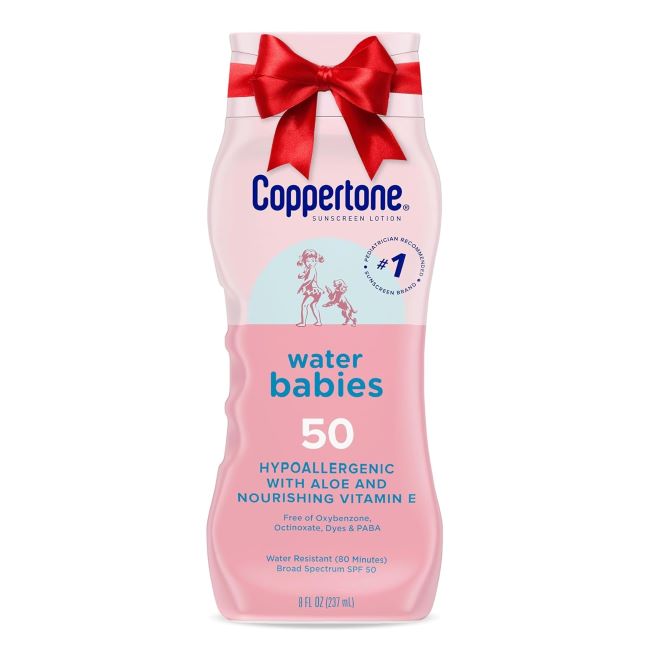 Coppertone WaterBabies SPF 50 Water-Resistant Baby Sunscreen - Pro Baby ...